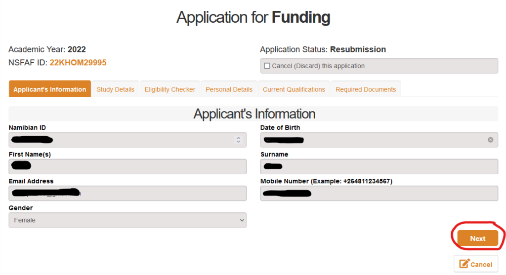 RESUBMISSION OF OUTSTANDING DOCUMENTS NOTICE – Namibia Students ...